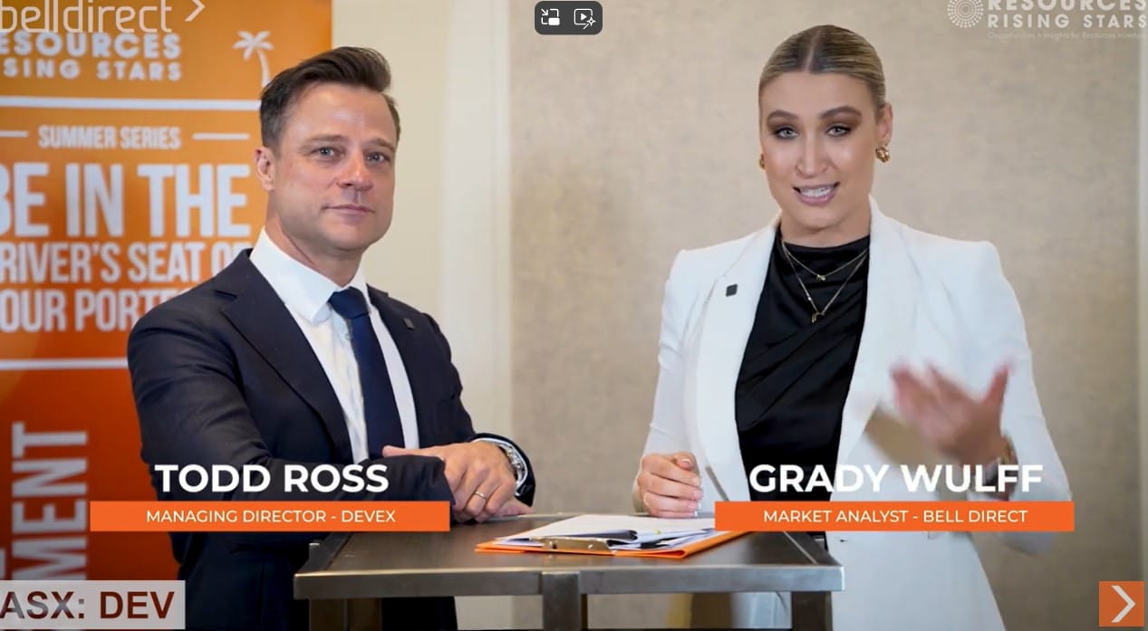 WATCH: Bell Direct interviews MD Todd Ross - DevEX Resources